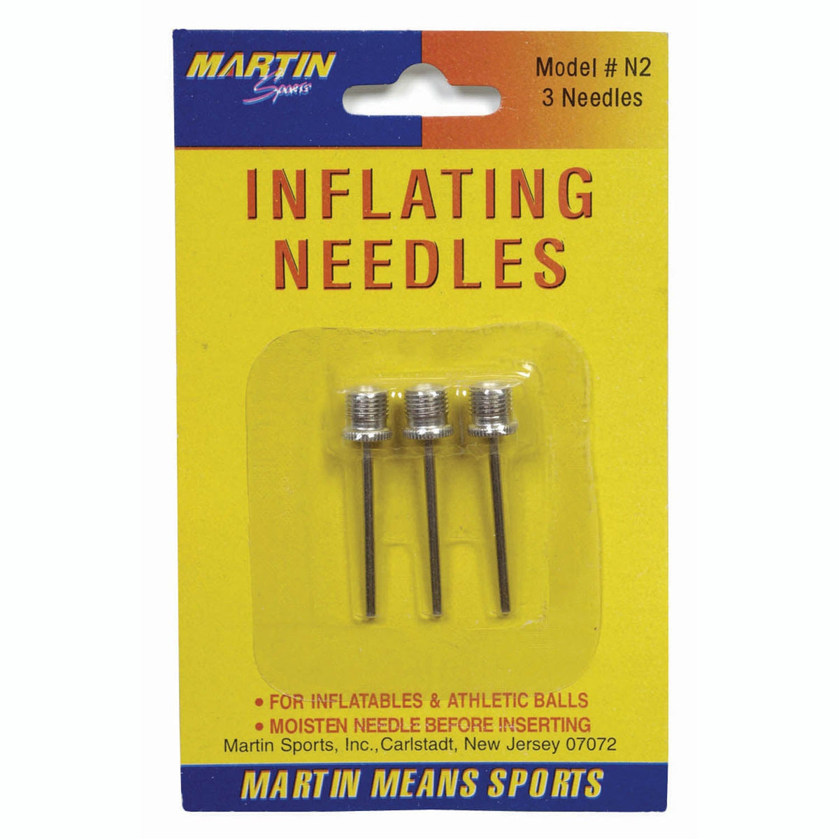 Inflating Needles, 3 Per Pack, 12 Packs – School Supplies 4 Less